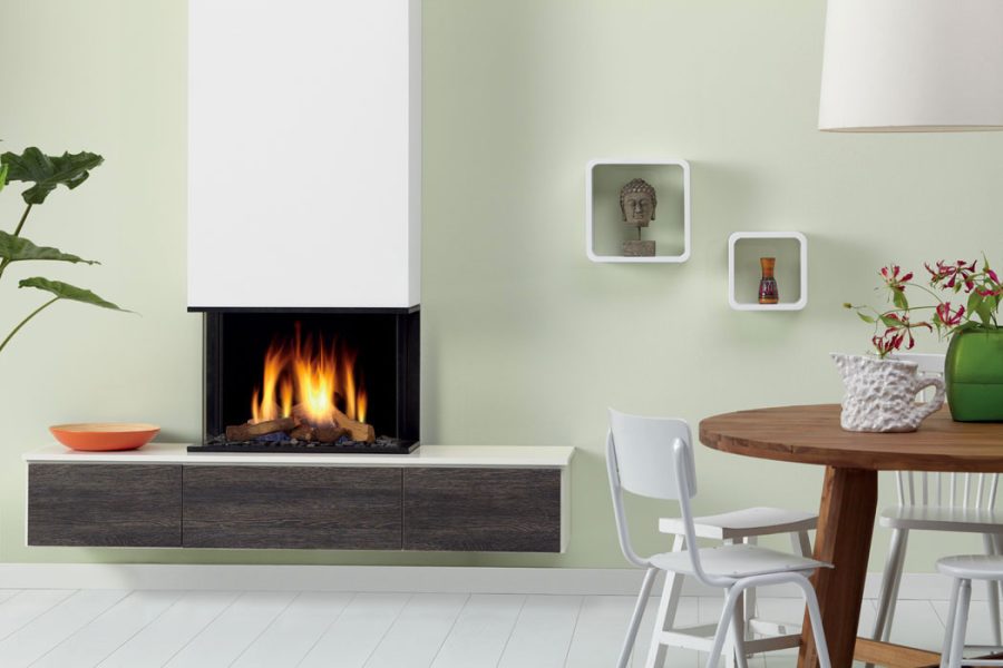 Global 100 Triple BF - Fireplaces