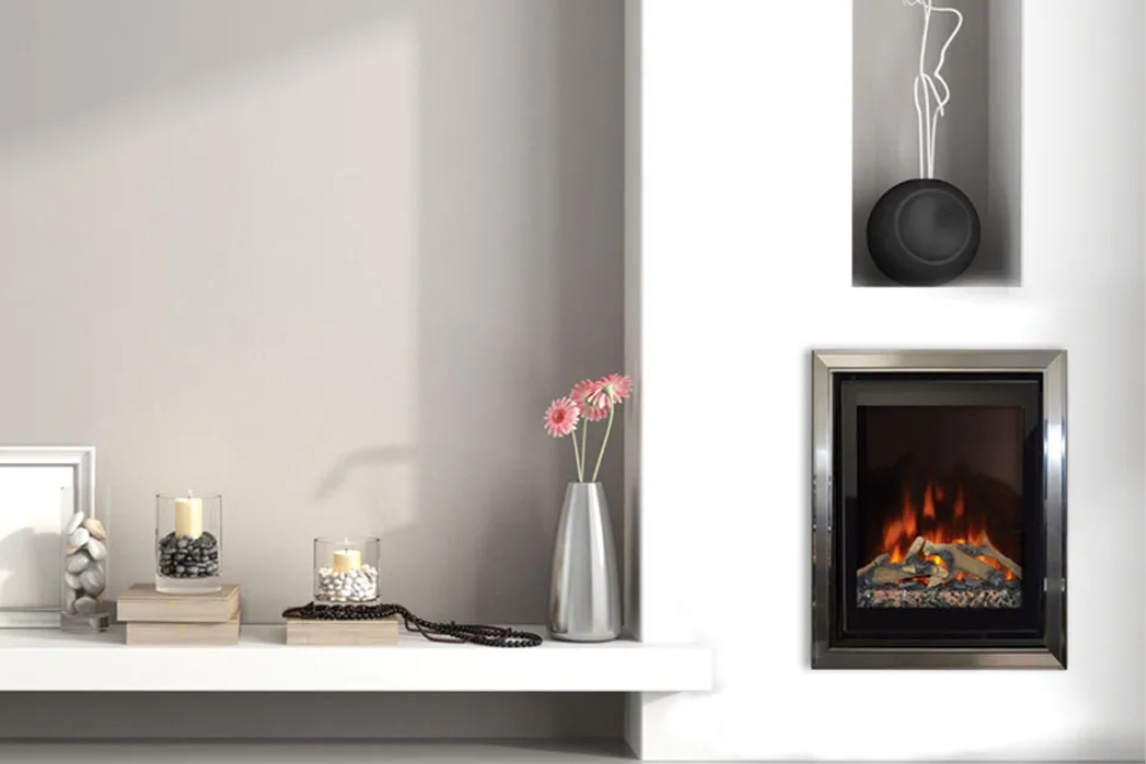 Evonic EV4i4 Wall Mounted Inset Electric Fire - Fireplaces